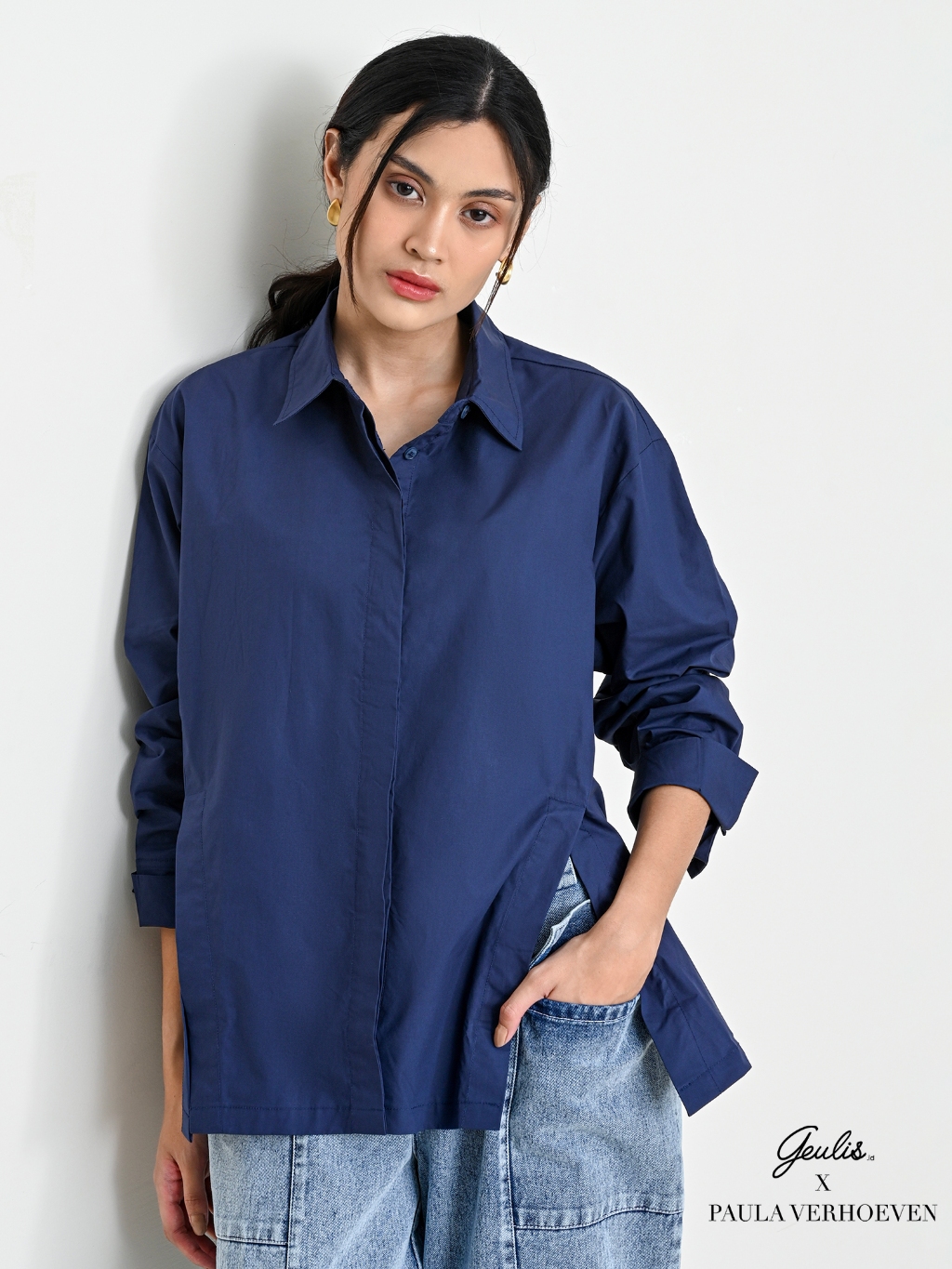 Jual Geulis.id x Paula Verhoeven / LEIA BLOUSE / ATASAN WANITA | Shopee Indonesia