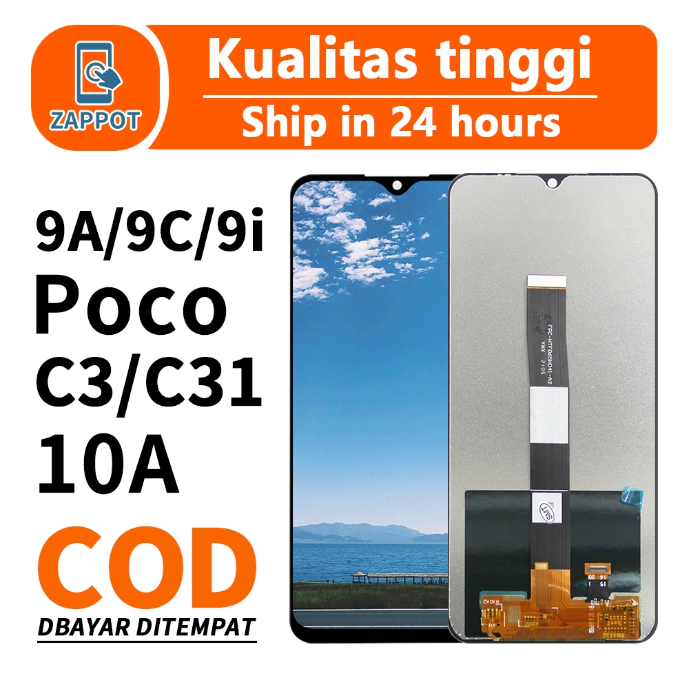 Jual LCD FOR XIAOMI REDMI 9C / 9A / 10A / 9I COMPLETE FULLSET ...