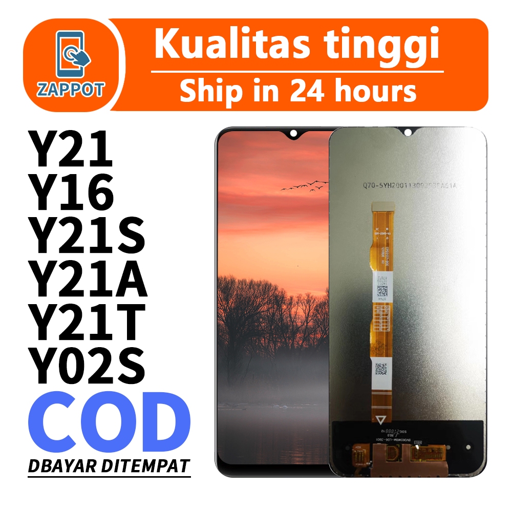 Jual LCD FOR VIVO Y21/Y21A/Y21S/Y16/Y21T/Y02S COMPLETE FULLSET ...