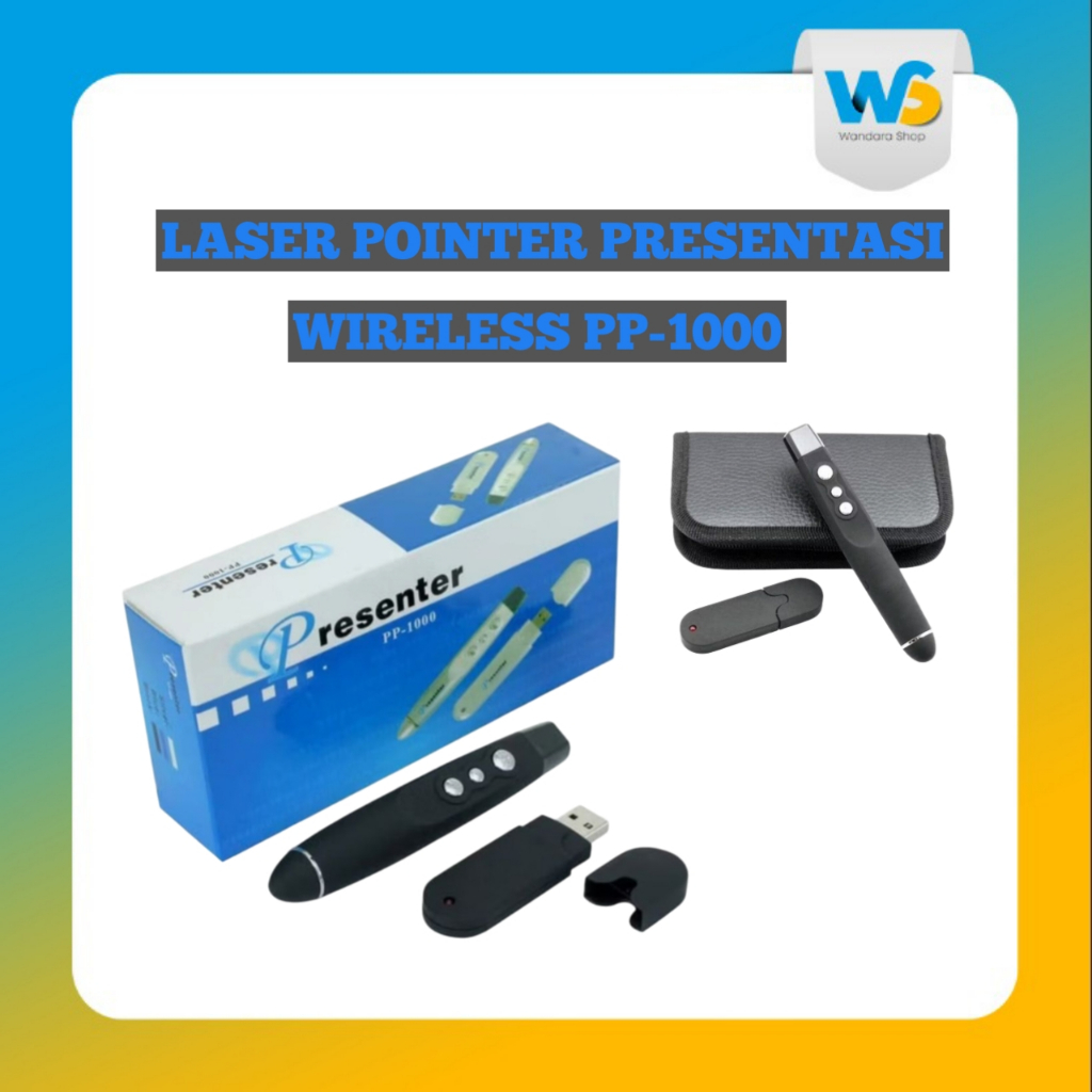 Jual LASER POINTER PRESENTER PP-1000 | Shopee Indonesia