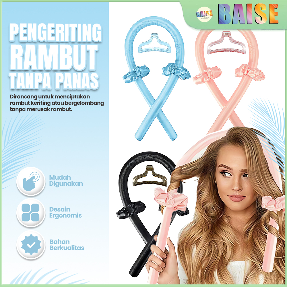 Jual Alat pengeriting rambut tidur malas alat pengeriting rambut tanpa ...