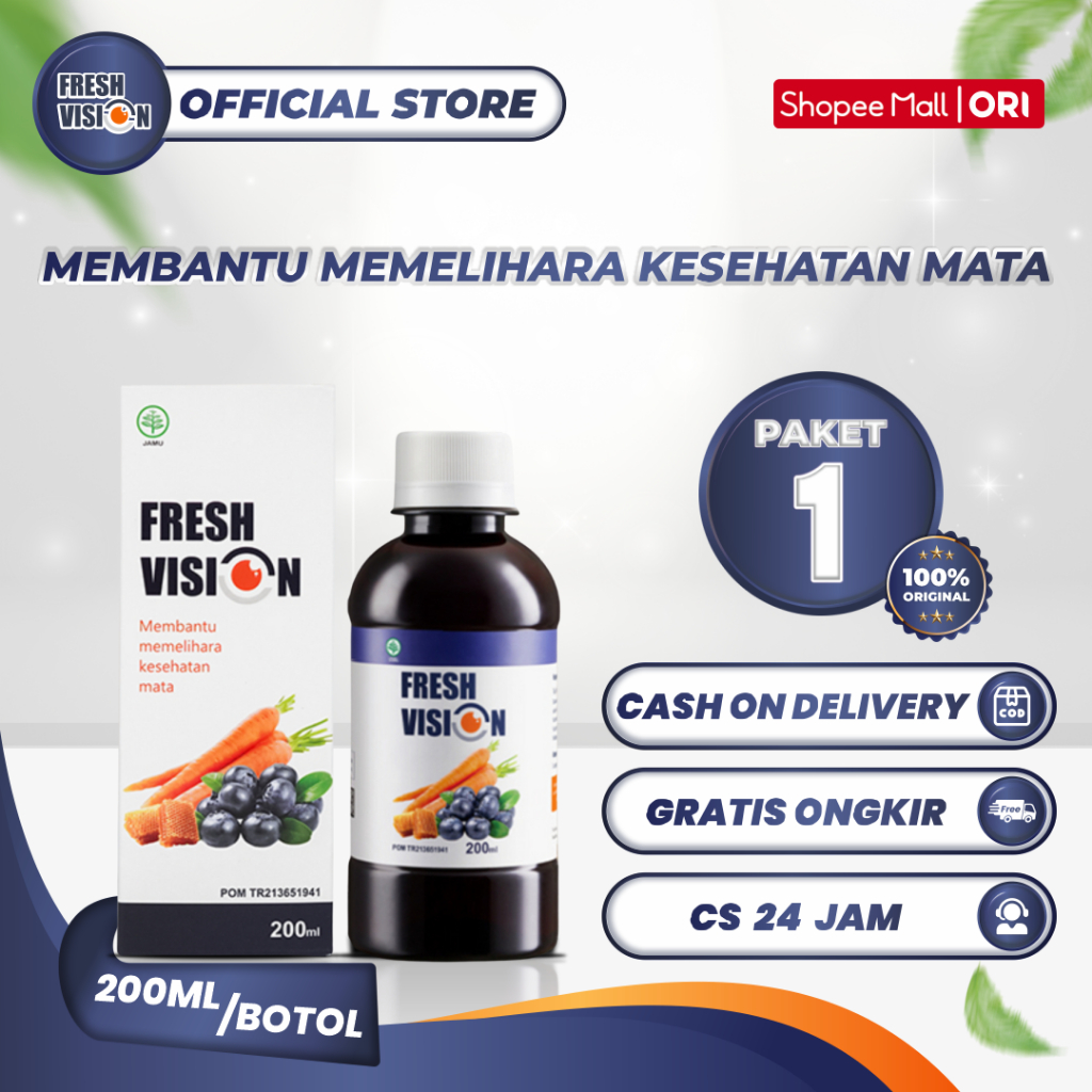 Jual Fresh Vision Madu Herbal Alami - Membantu Memelihara Kesehatan ...