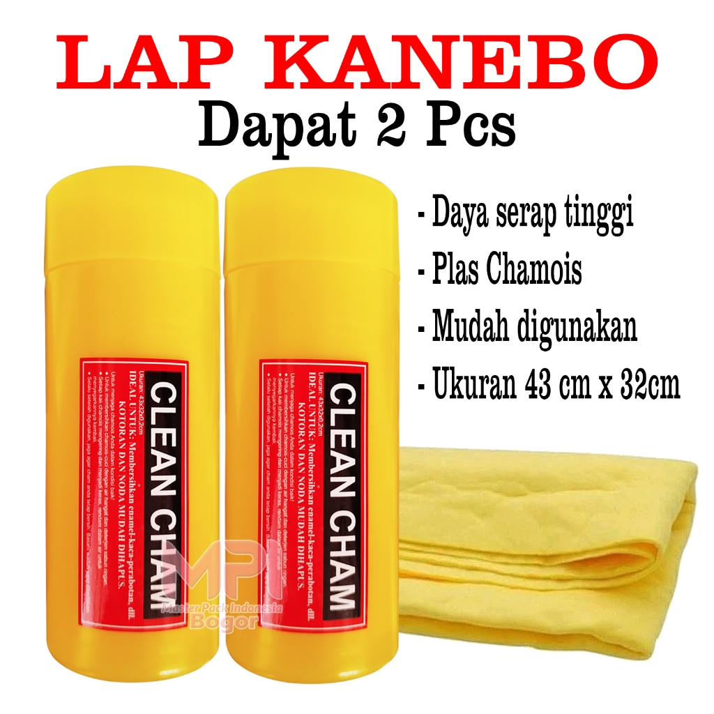 Jual Kain Lap Kanebo Besar 43 cm x 32 cm - Kanebo Motor - Kanebo Tebal ...