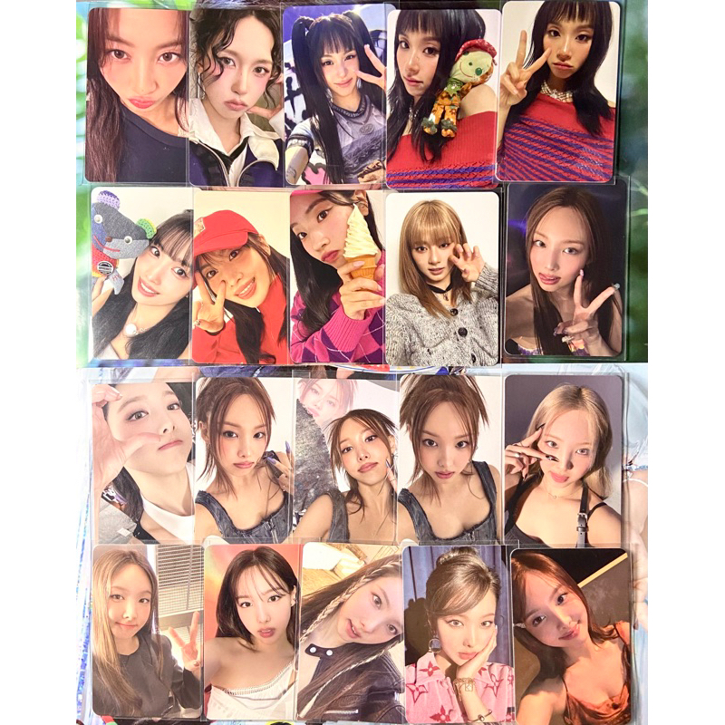 Jual OFFICIAL PHOTOCARD TWICE JIHYO NAYEON MINA CHAEYOUNG MOMO TZUYU ...