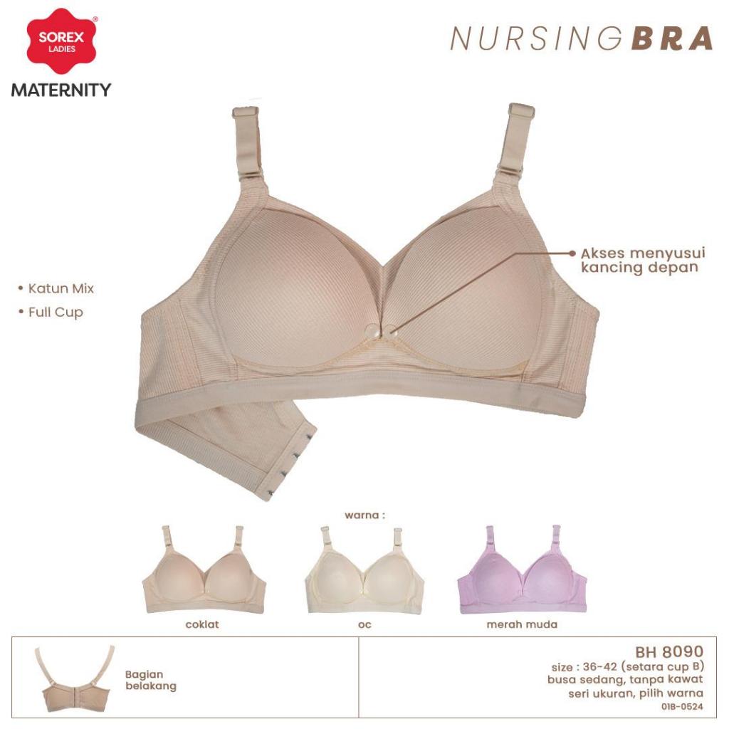 Jual SOREX BRA IBU NURSING BRA BH 8090 BRA MENYUSUI TANPA KAWAT ...