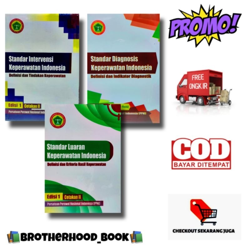 Jual Paket Buku Sdki,Slki Dan Siki ( 3S ) Keperawatan | Shopee Indonesia