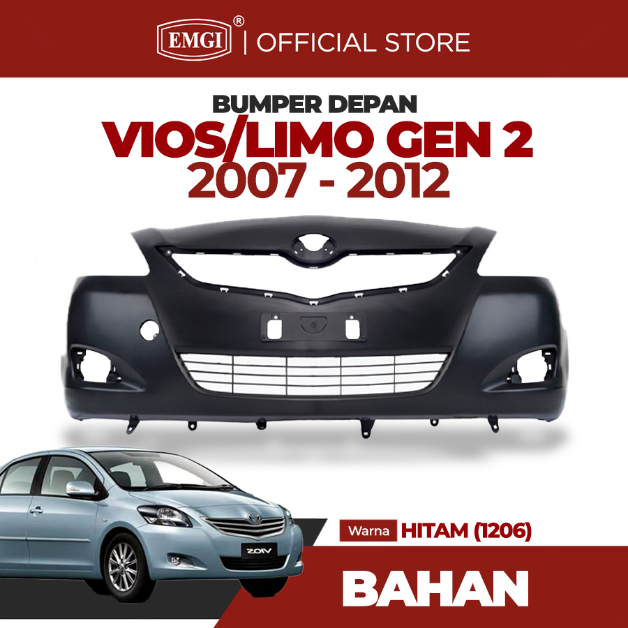 Jual EMGI - Bumper Depan Vios Gen 2 Limo Gen 2 2007 2008 2009 2010 2011 ...