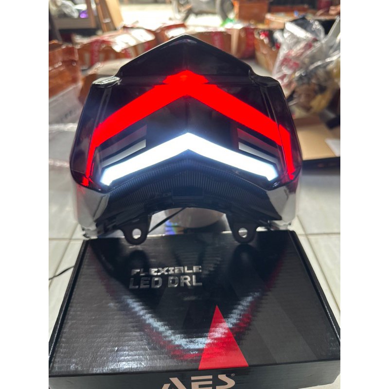 Jual (PNP) stoplamp Vario125/150 old custom lazy running || stoplamp ...