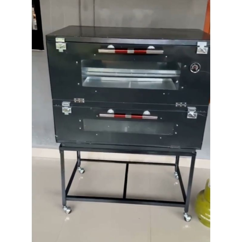 Jual oven gas ukuran 75×55×70cm bahan colourboud anti karat | Shopee ...