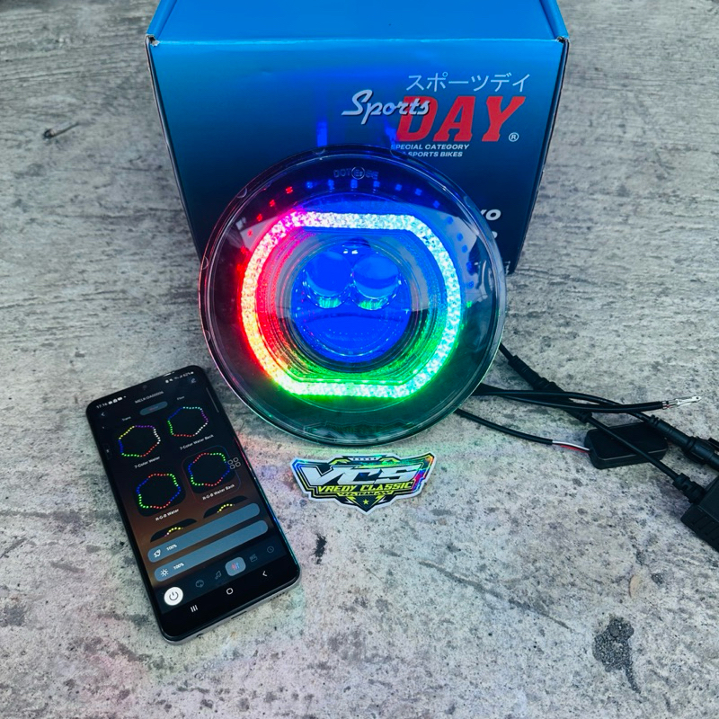 Jual biled ninja ss r rr biled 7inch pnp NINJA RX KING MP VIXION ...