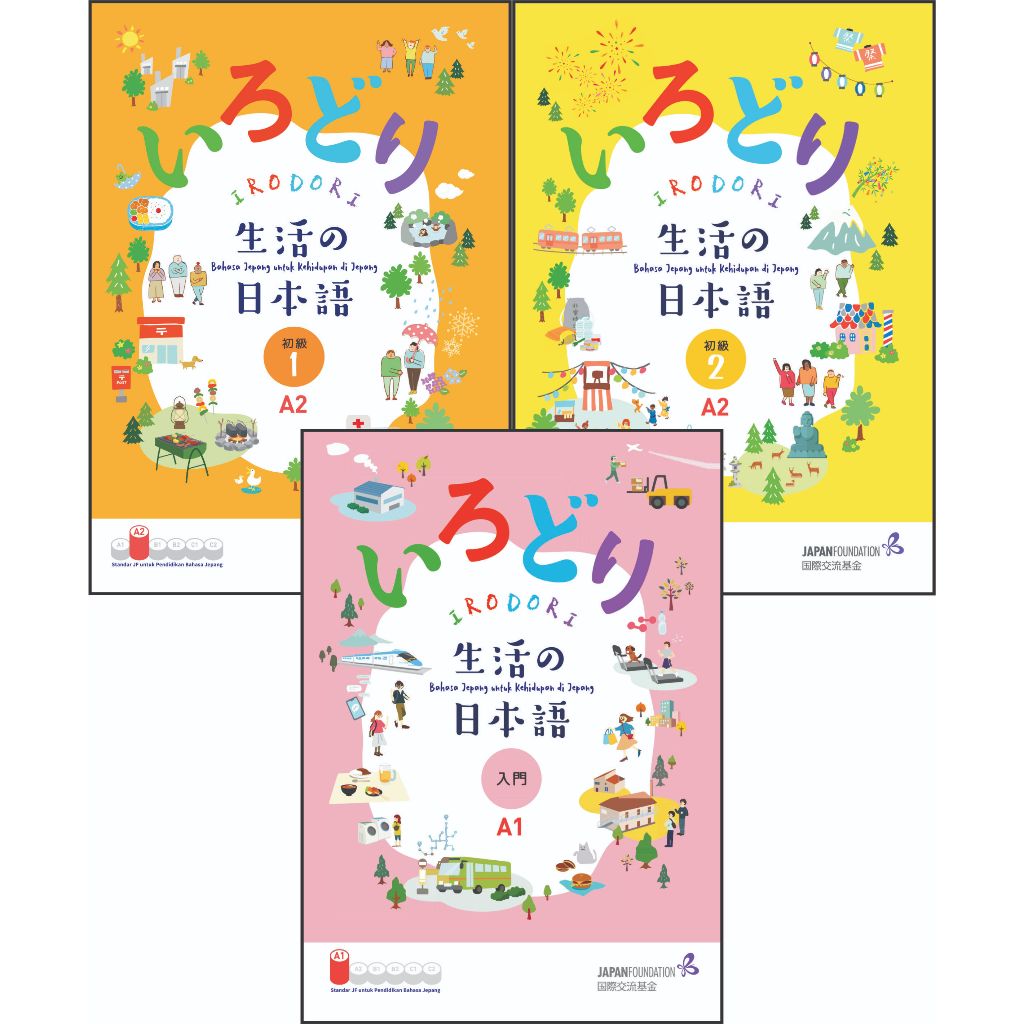 Jual IRODORI Bahasa Jepang untuk Kehidupan di Jepang Versi Bahasa Indonesia ( Free Audio ...