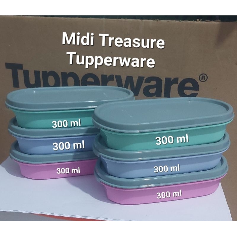 Jual Midi Treasure Tupperware ( FREE Bubble Warp ) | Shopee Indonesia