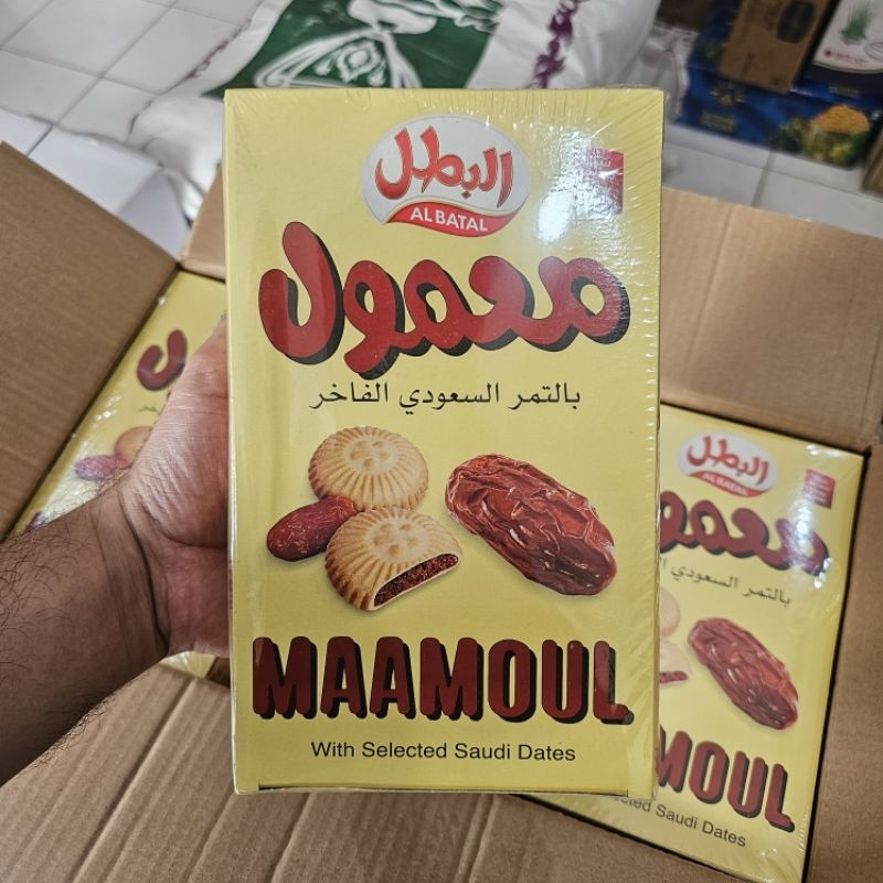 Jual Biskuit Kurma DATES MAAMOUL AL BATAL Original Saudi Premium isi ...