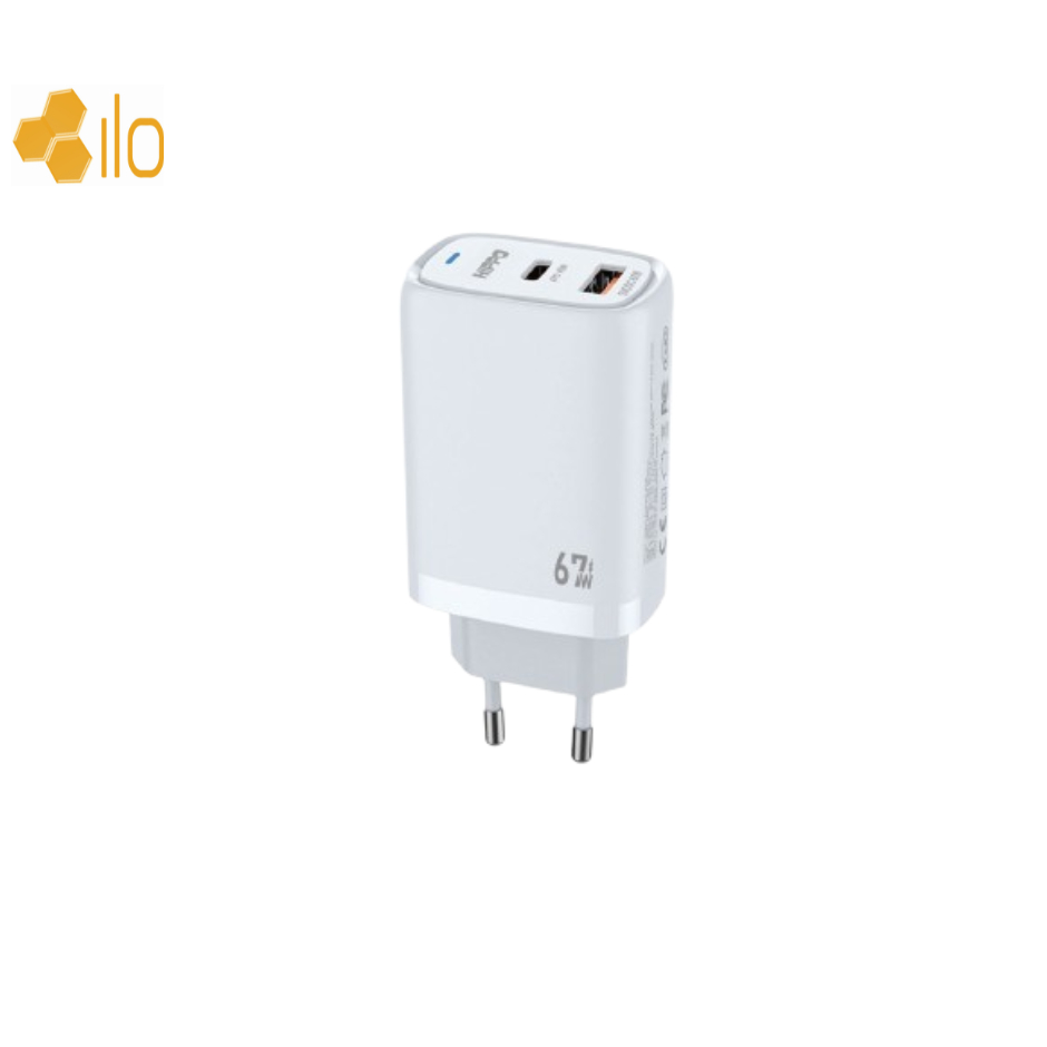 Jual Hippo Elite Rapid Svooc 67W Adaptor Oppo Realme Super Vooc 2Port ...