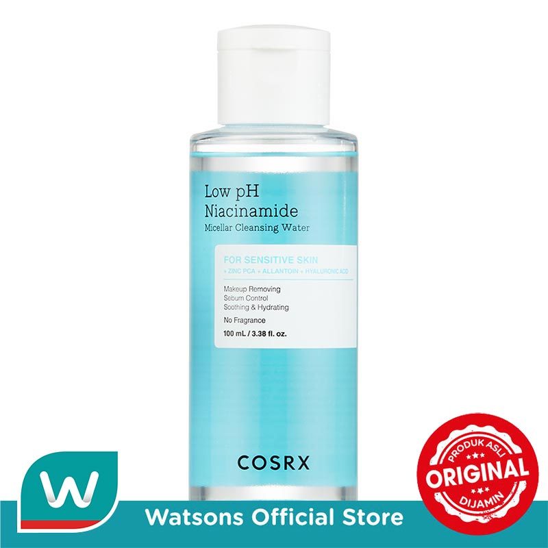 Jual Cosrx Low pH Niacinamide Micellar Cleansing Water Blue 100ml ...