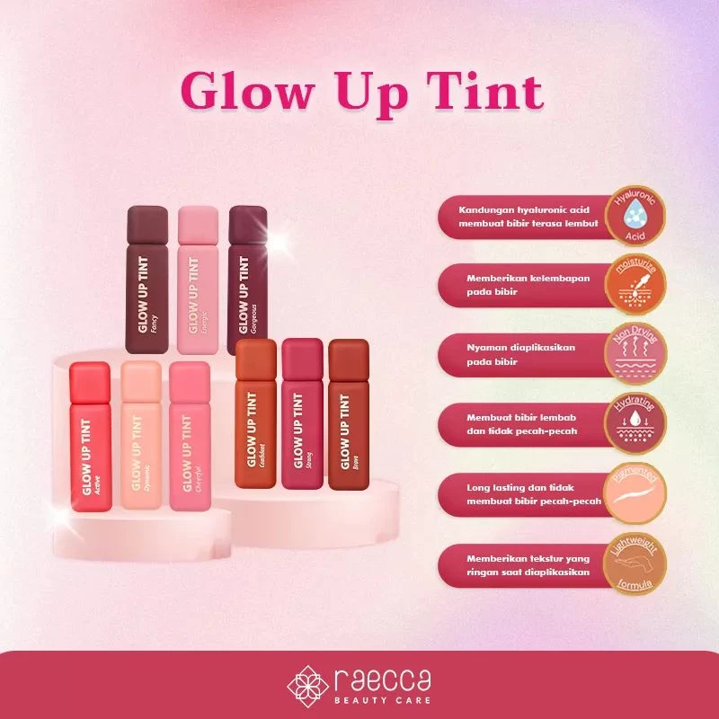 Jual RAECCA Glow Up Tint | All Shades | Shopee Indonesia