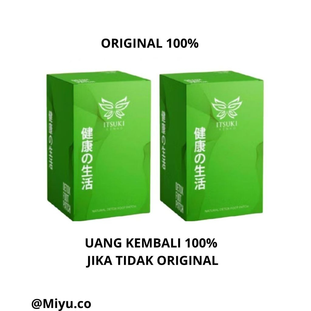 Jual KOYO ITSUKI KENKO NATURAL DETOX FOOT PATCH 40 PCS ORIGINAL ...