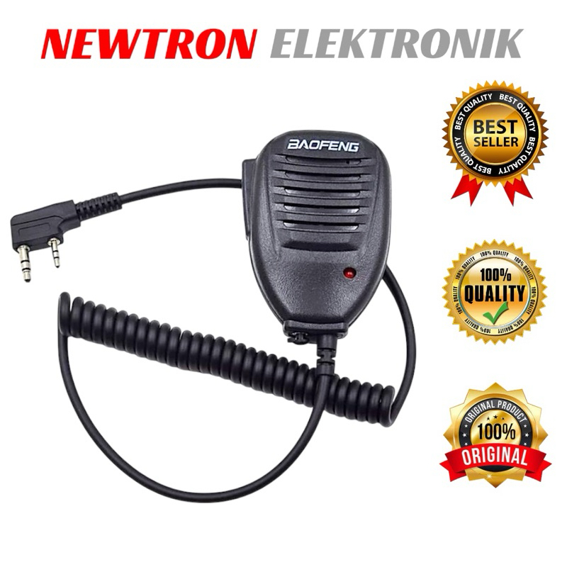 Jual Mic HT Baofeng UV5R UV82 Original Asli Vertec VT-5R VT-82 VT-C1 VT-H7 UV-K5Plus 5RH BF-888S ...