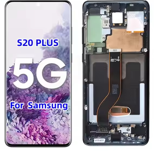 Jual LCD SAM S20 PLUS OLED WF AT PREMIUM FULLSET+FRAME BLACK | Shopee ...