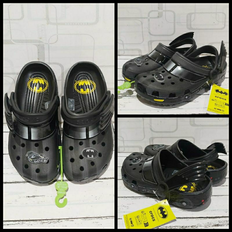 Jual CROCS BATMAN MAN CLOG SANDAL PRIA | Shopee Indonesia