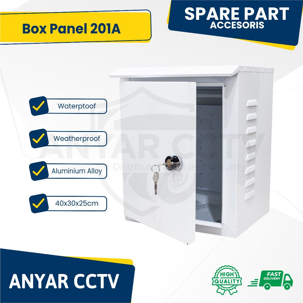 Jual Box Panel Listrik Outdoor 201A || Waterproof ( 40 x 30 x 25cm ...