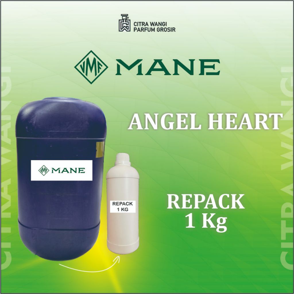 Jual (1KG) ANGEL HEART BY MANE REPACK 1KG BIBIT PARFUM MURNI 100% ...