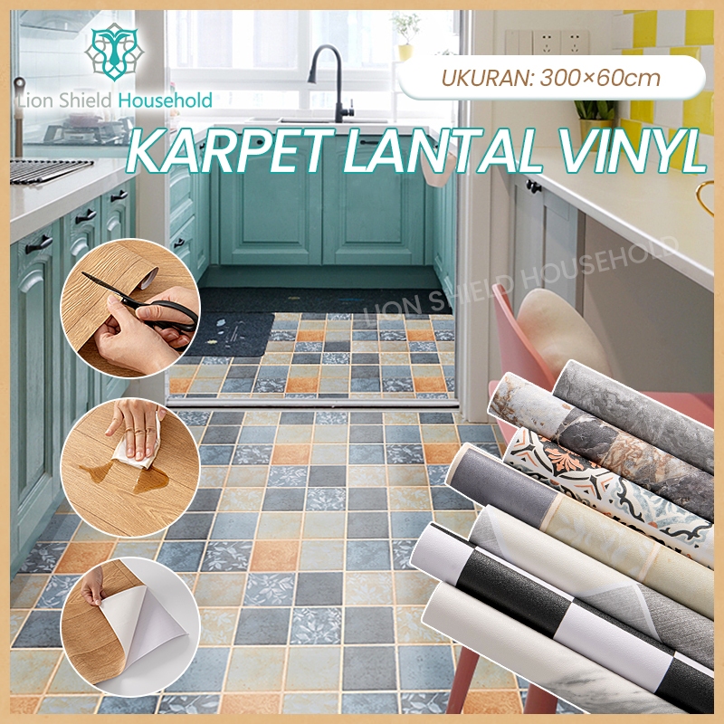 Jual Karpet Lantai Roll Vinyl Panjang 3 Meter X 60 Cm Plastik Foam Anti