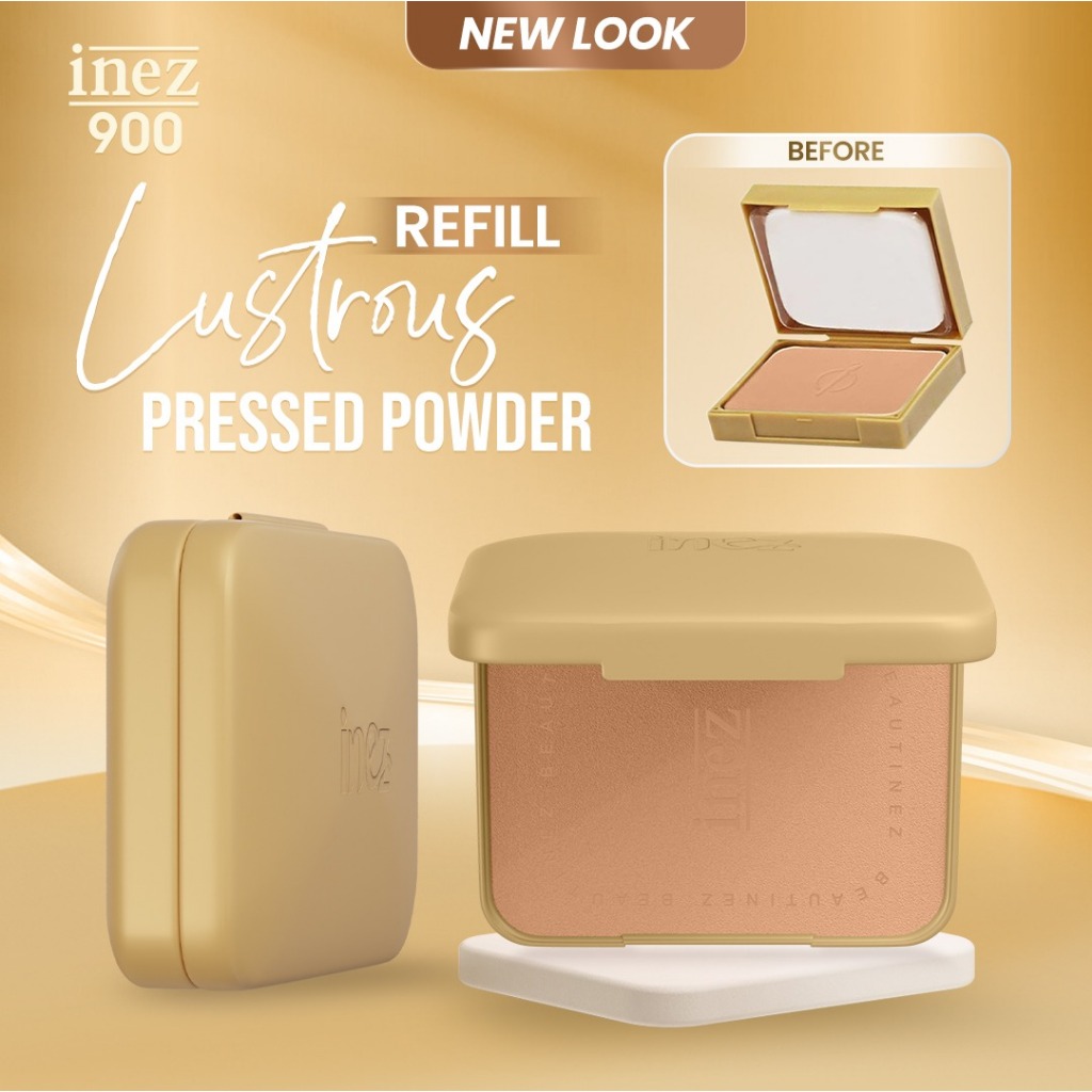 Jual Inez - Refill Lustrous Pressed Powder / Bedak Padat | Shopee Indonesia