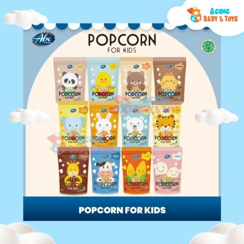 Jual Abe Food Popcorn / cemilan anak-anak | Shopee Indonesia