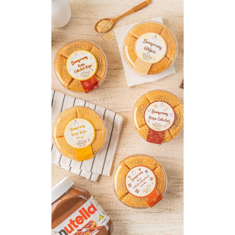 Jual Semprong cemilan enak kemasan mini dengan banyak varian rasa ...