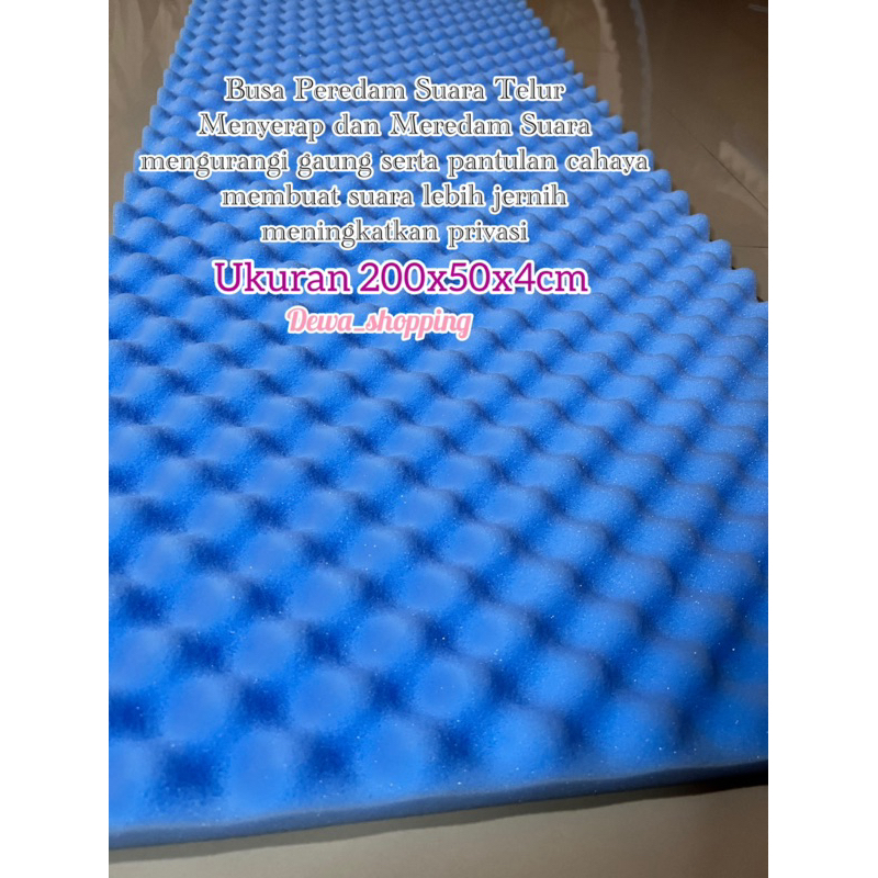 Jual Busa Peredam Suara Telur ( Ukuran 200x50x4cm ) | Shopee Indonesia