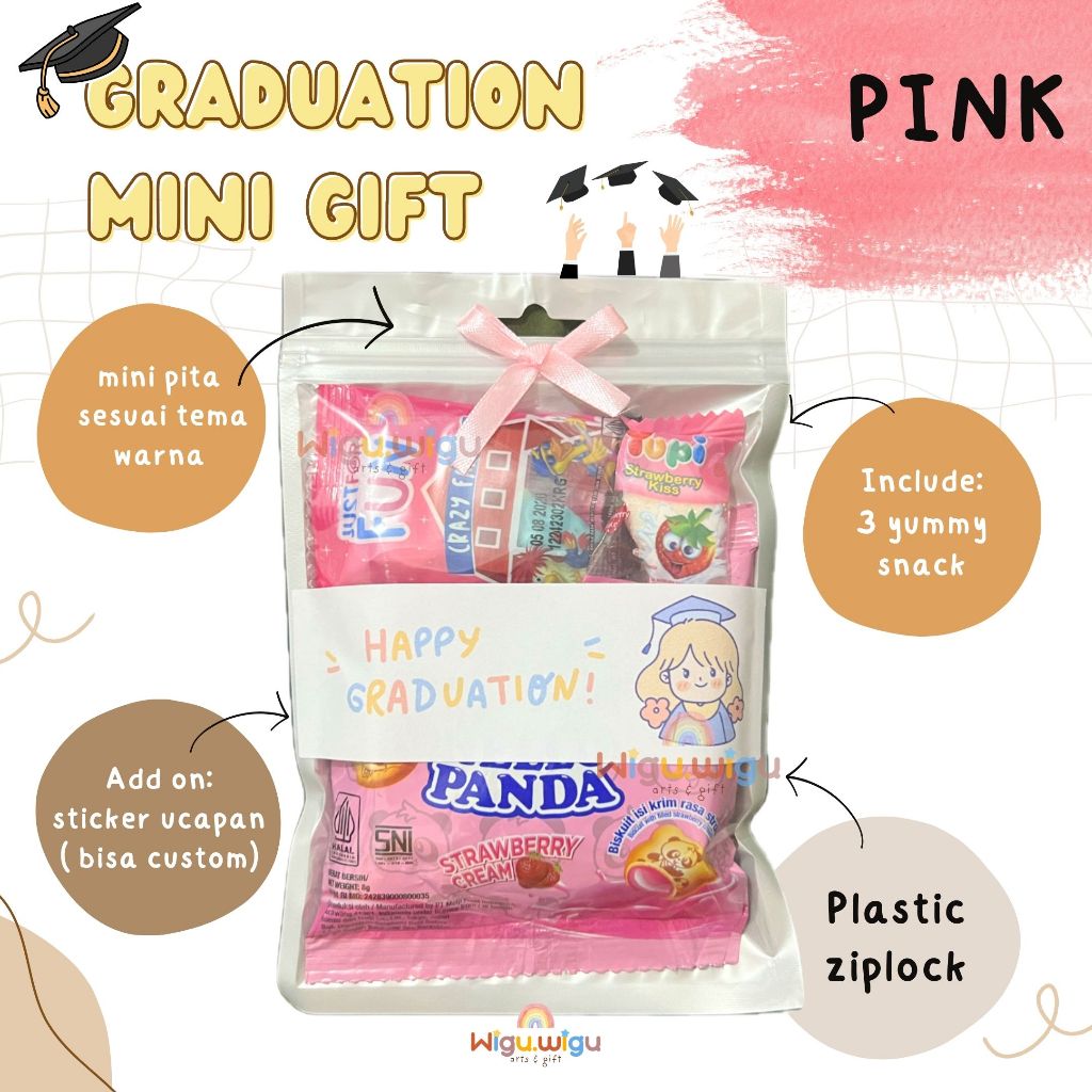 Jual Mini Graduation Gift Snack Tema Warna | Shopee Indonesia