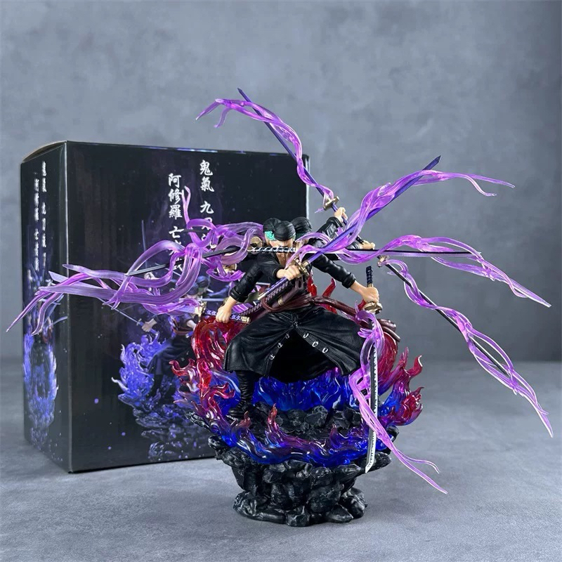 Jual One Piece Roronoa Zoro Ashura Three Heads Six Arms Nine Swords ...