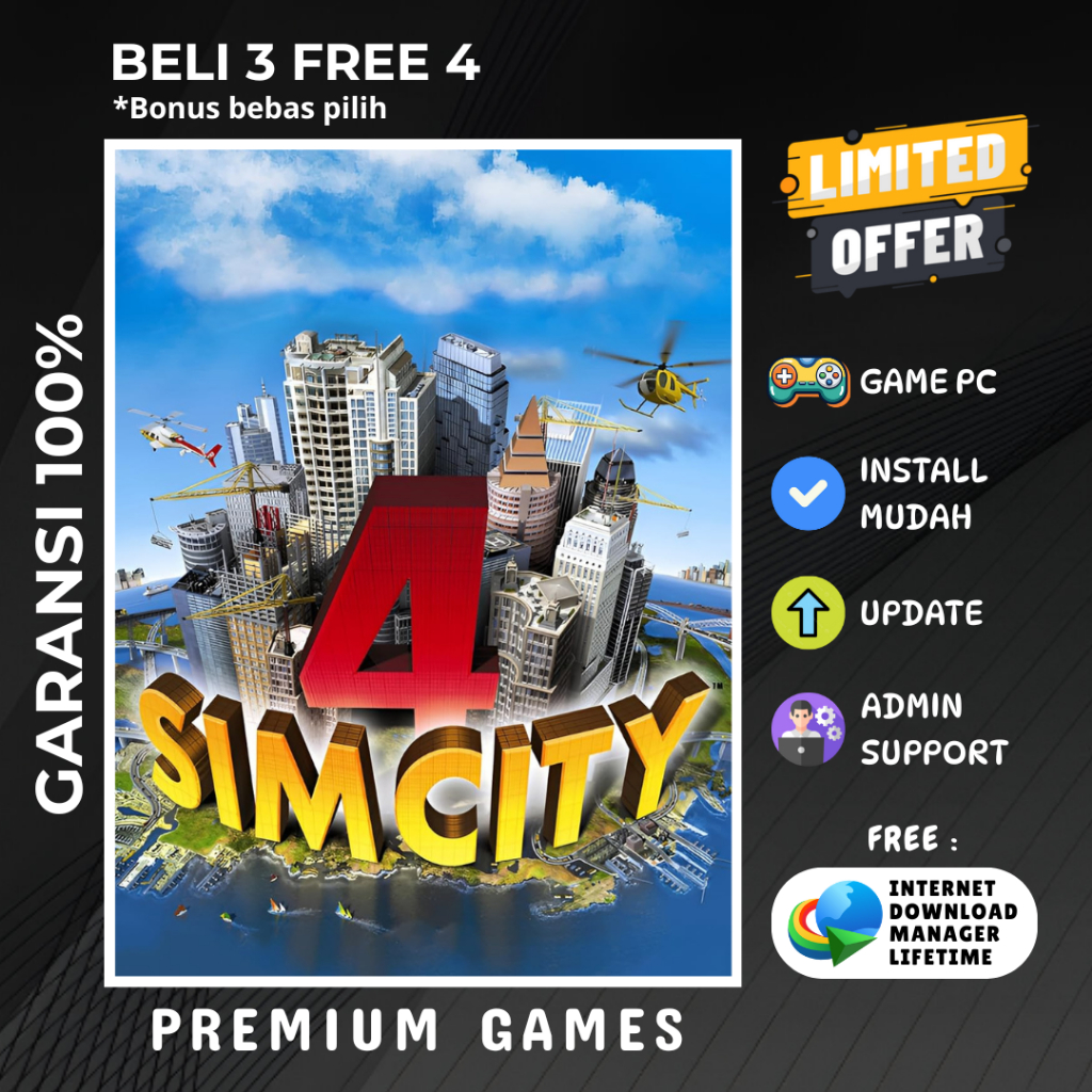 Jual SimCity 4 Deluxe Edition | Game PC | Game Laptop | Game Komputer ...