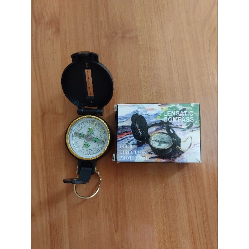 Jual lensatic compass kompas penunjuk arah mata angin | Shopee Indonesia