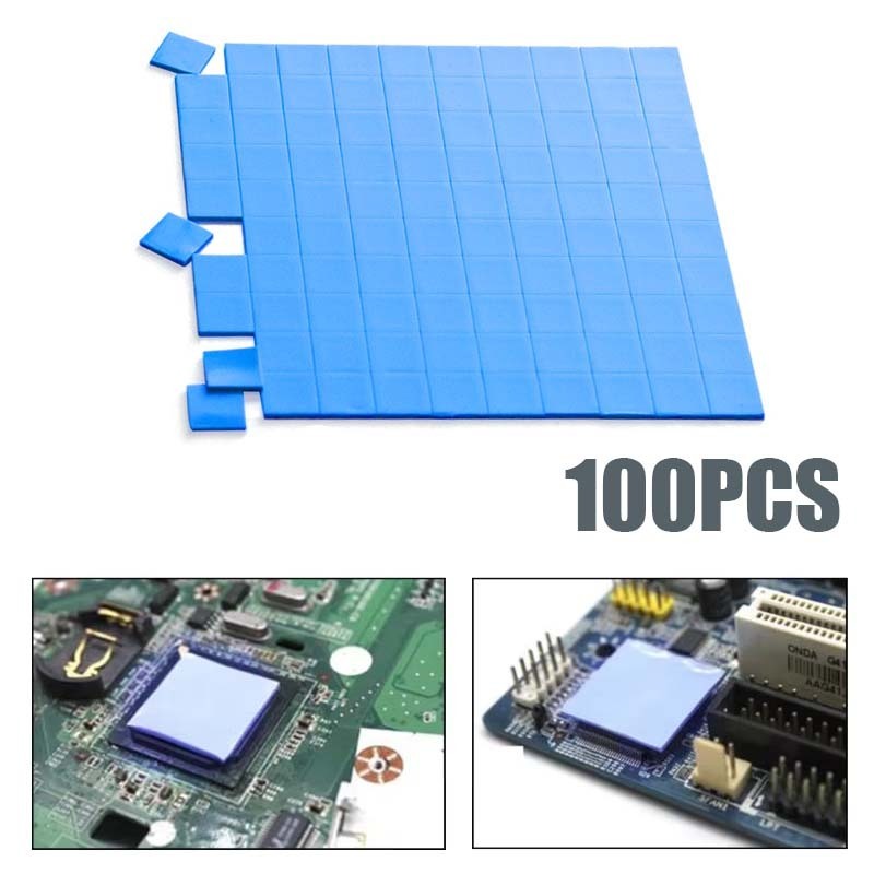 Jual (ECERAN PER POTONG) THERMAL PAD SILIKON PENDINGIN CPU EMMC VGA ...