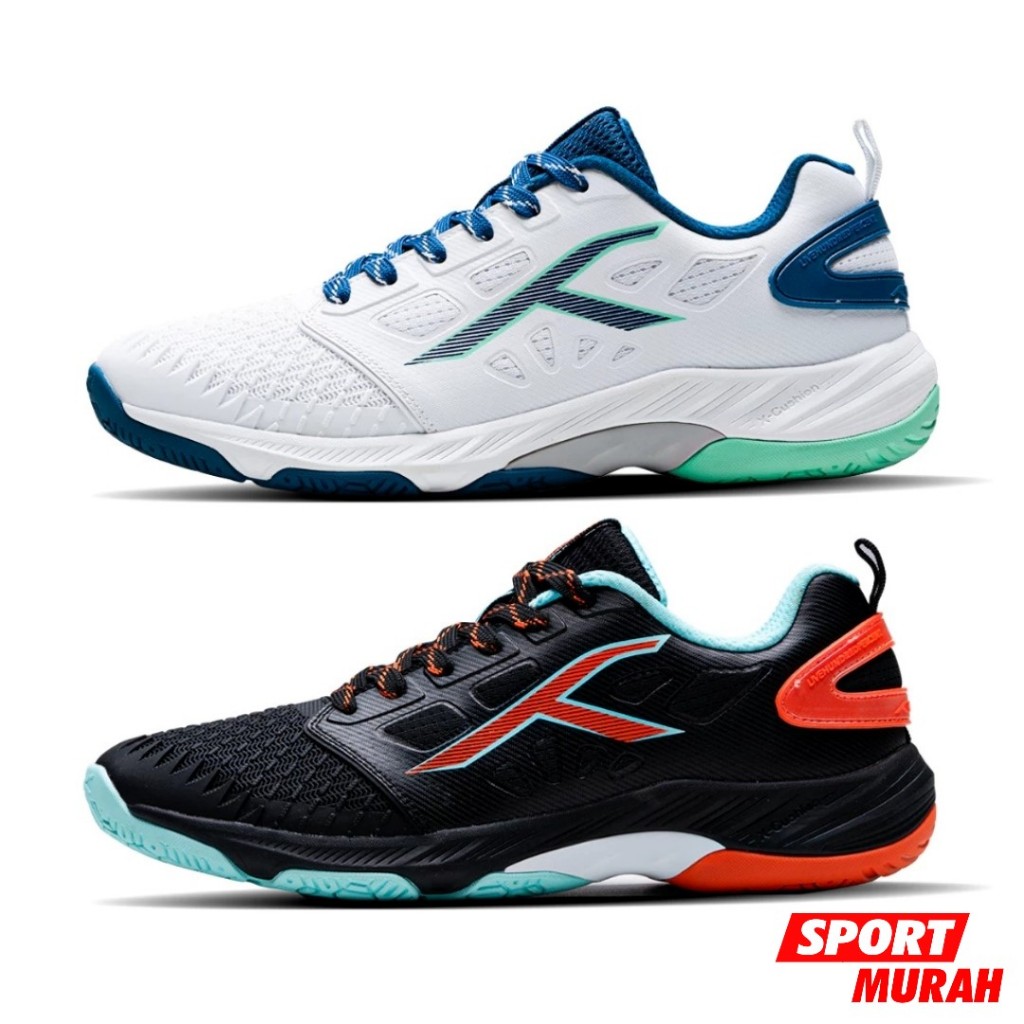 Jual SEPATU BADMINTON HUNDRED HYPERCOURT 2 WARNA 4M1131, 4M1132 ...