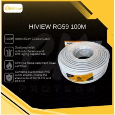 Jual Kabel CCTV RG59 100m Hiview | Shopee Indonesia