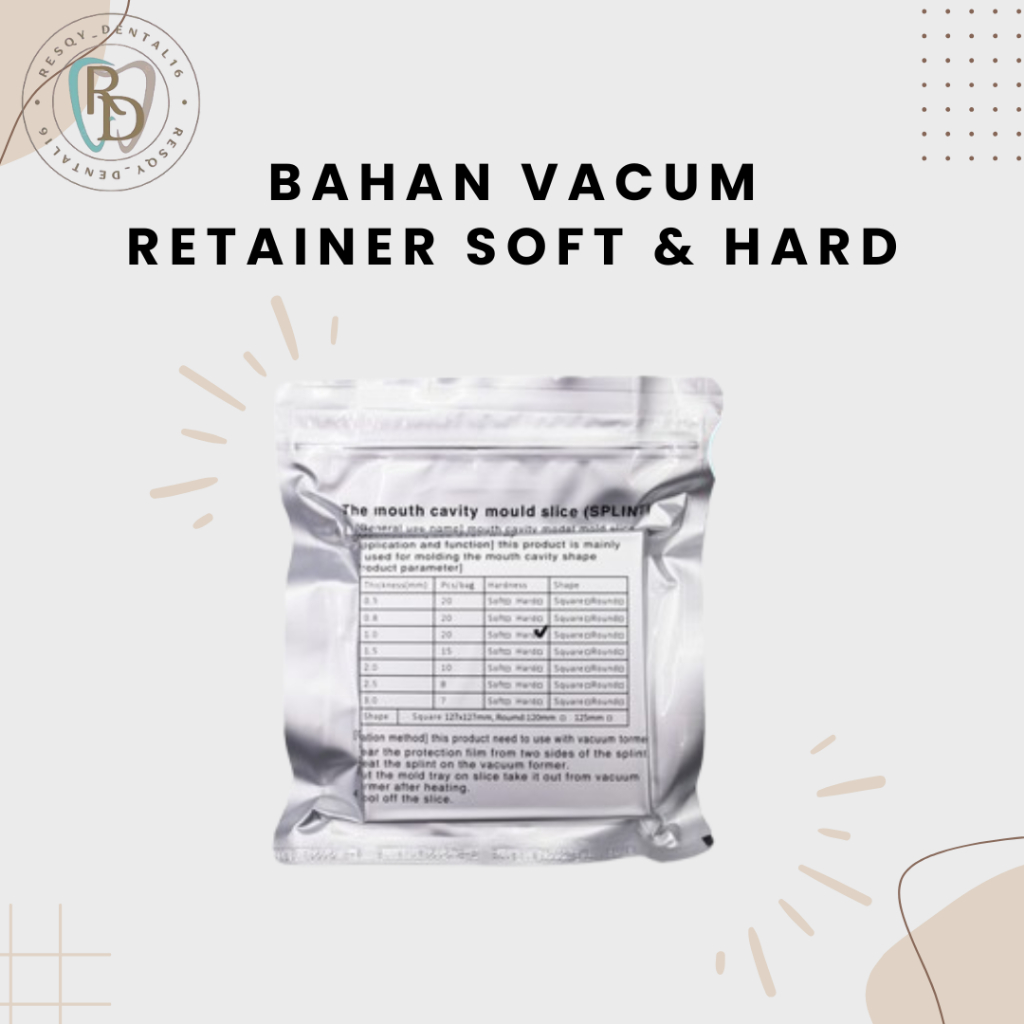 Jual Dental Retainer Vacum Forming Sheet Retainer 1mm 1.5mm | Shopee ...