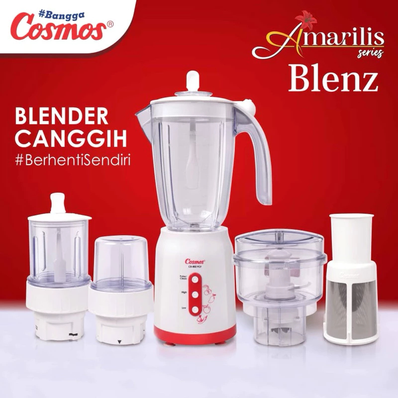 Jual Blender Cosmos 4in1 4 IN 1 CB 832 PC Blenz Automatic Stop Chopper ...