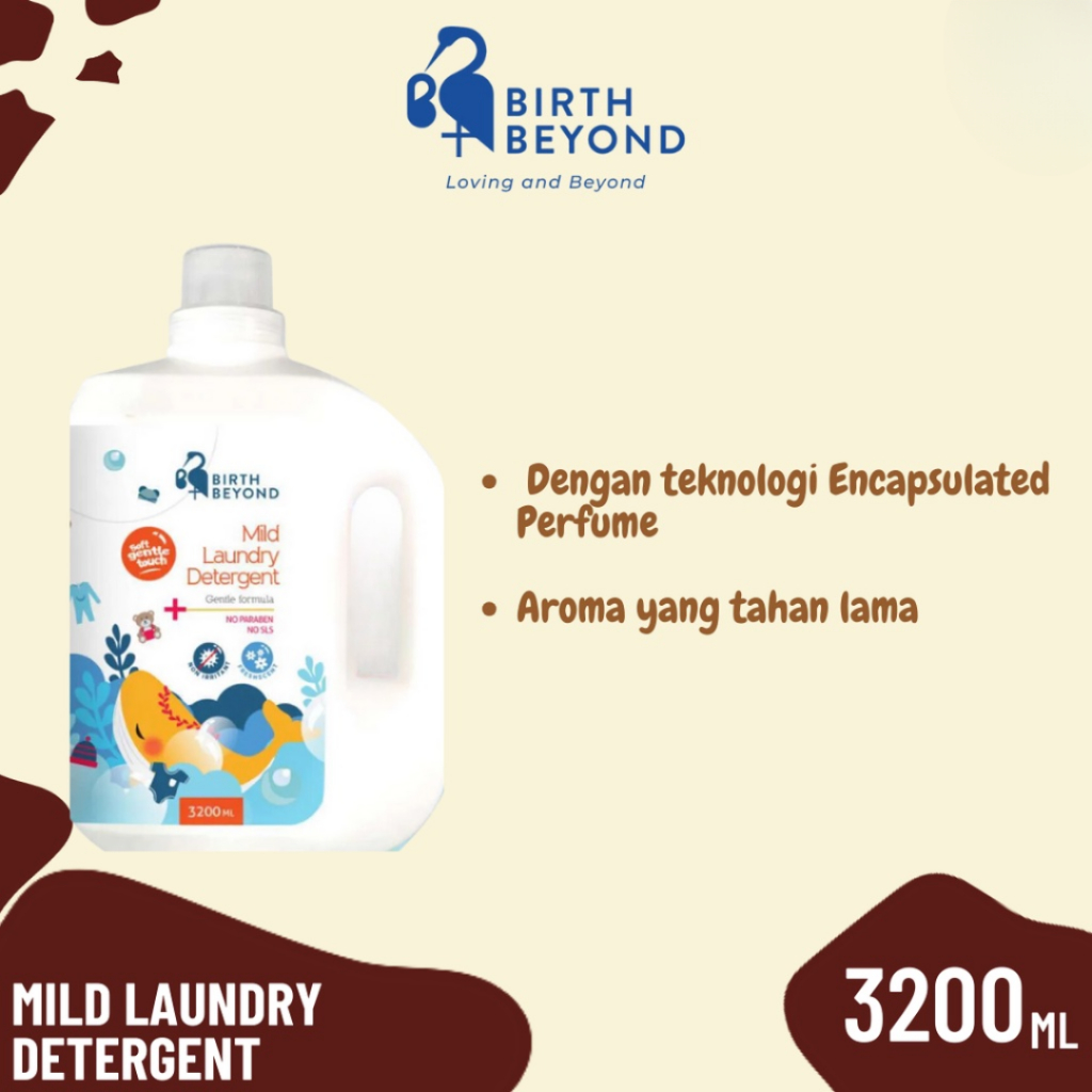 Jual Birth Beyond Mild Laundry Detergent 3200ml - Deterjen Pakaian Bayi ...