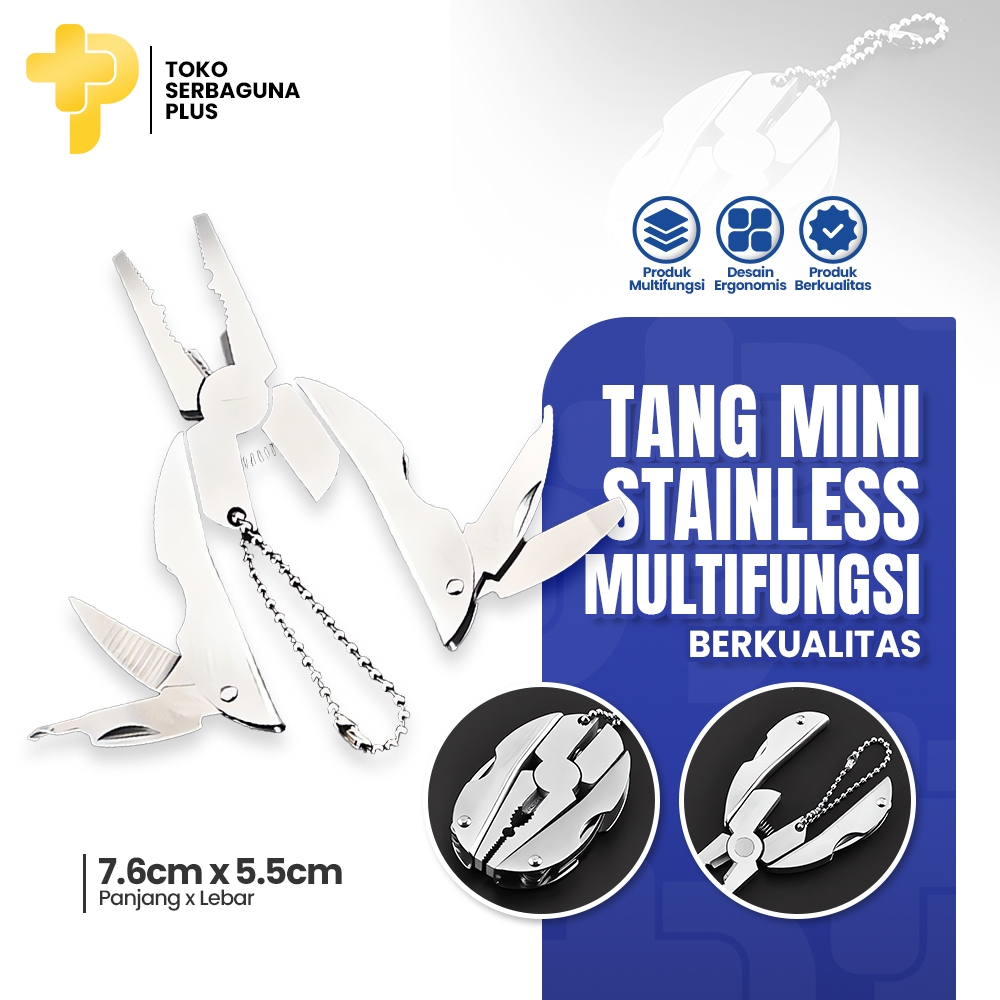 Jual Tang Lipat Mini Kombinasi Multifungsi EDC Plier Survival Tool Kit ...