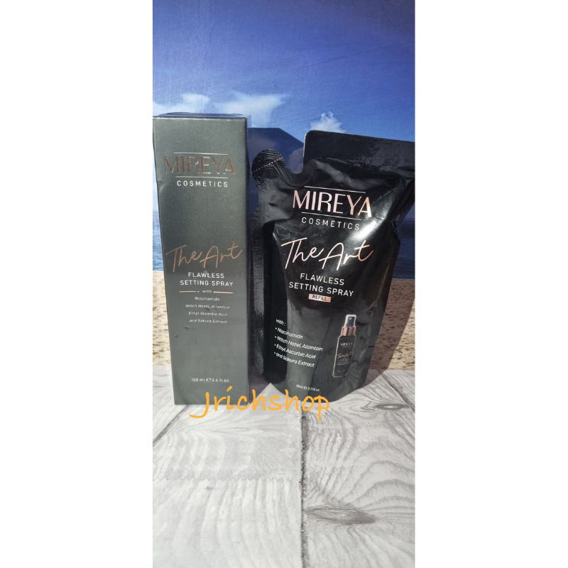 Jual Mireya - The Art Flawless Setting Spray 100 ml || Refill 80 ml ...
