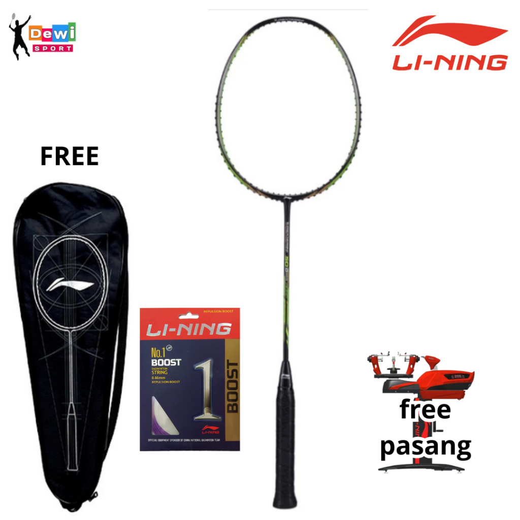 Jual Raket Olahraga Badminton LI-NING TURBOCHARGING 50 DRIVE | Shopee ...