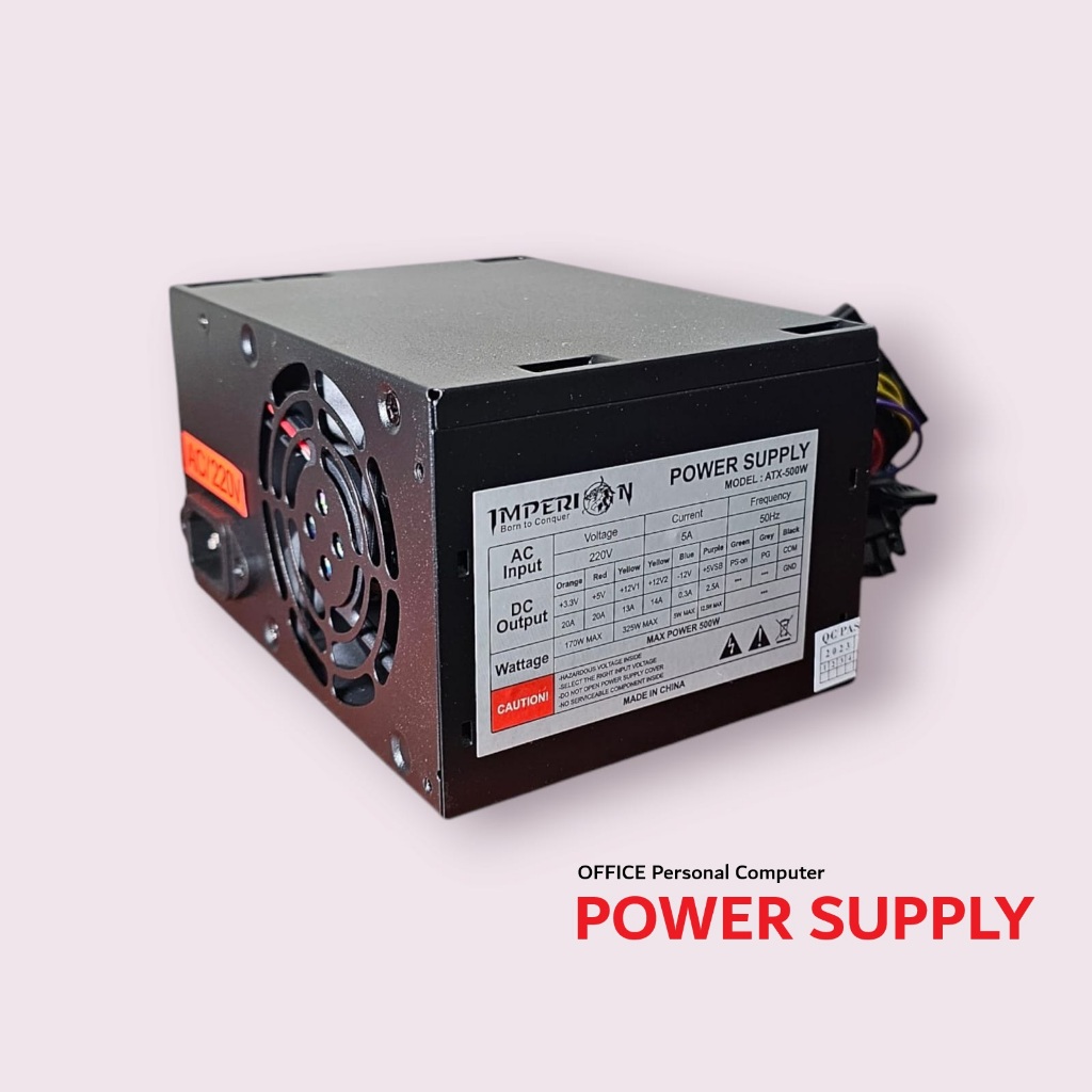 Jual Impérion Power Supply ATX-500W | Shopee Indonesia