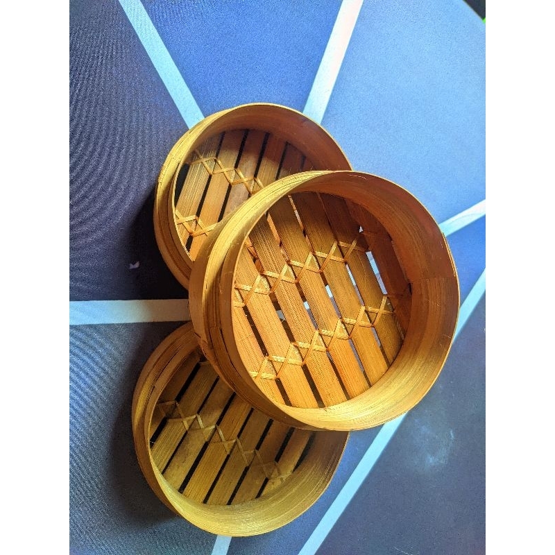 Jual klakat/laseng/pengukus / Dimsum /kerajinan bambu ukuran 13cm ...