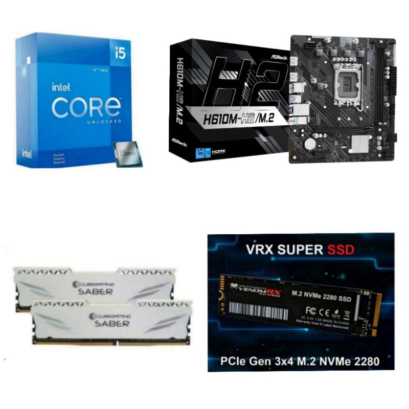 Jual Paket Processor Intel Core i5 12400 / i5 12400F Box Gen 12 LGA 1700 DDR4 NVME | Shopee ...