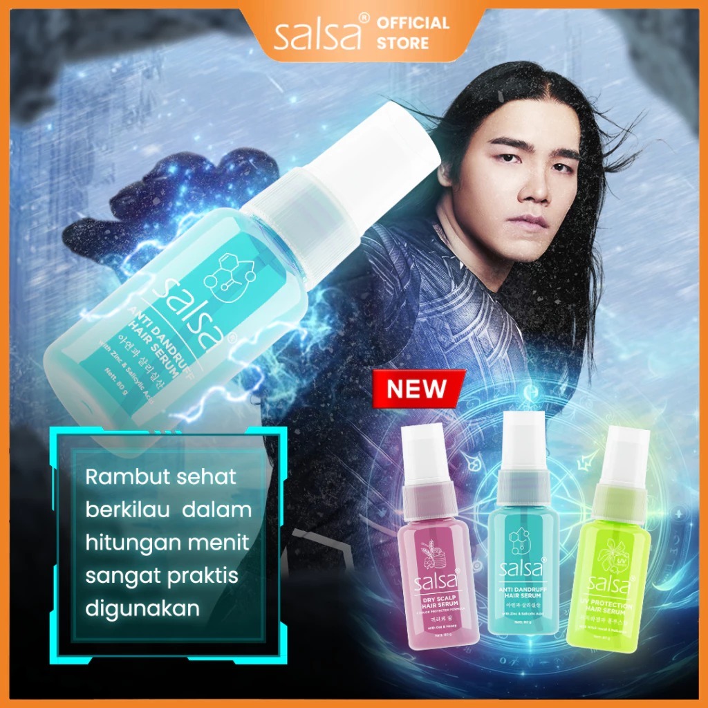 Jual SALSA Hair Serum Perfume Spray Pertama di Indonesia Dengan Rose ...