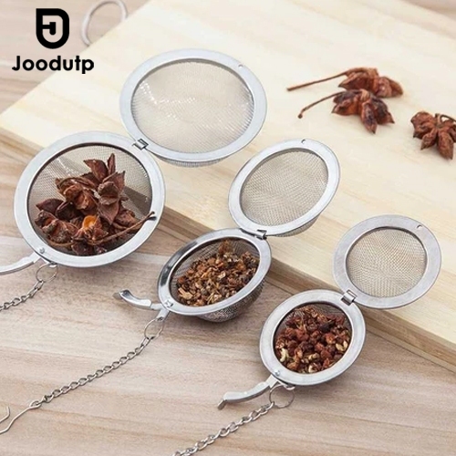 Jual JOODUTP Saringan Teh Bulat Bola Stainless | Tea Infuser Bola Tea ...
