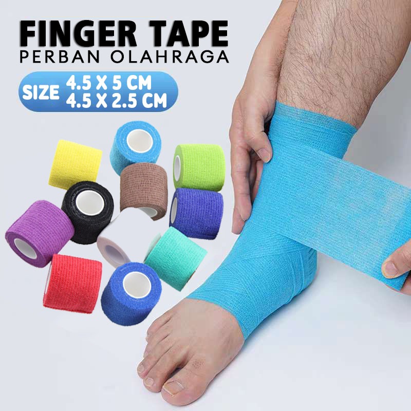 Jual Finger Tape / Wrist Tape Support Olahraga Mencegah Cidera Otot ...